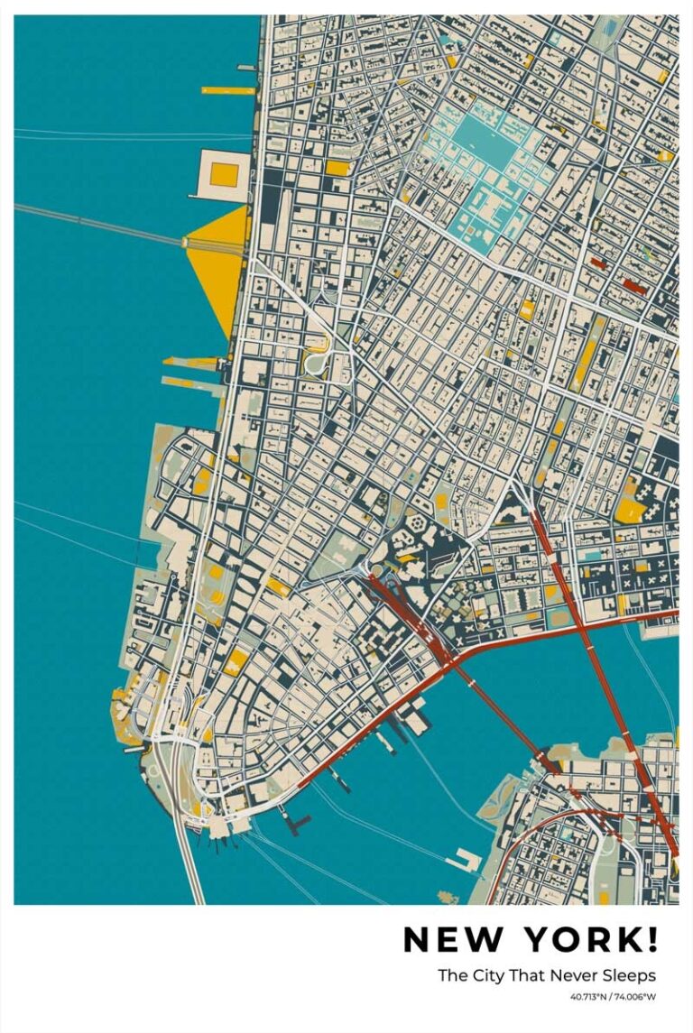 New York City Printable Map - Free Printable Maps