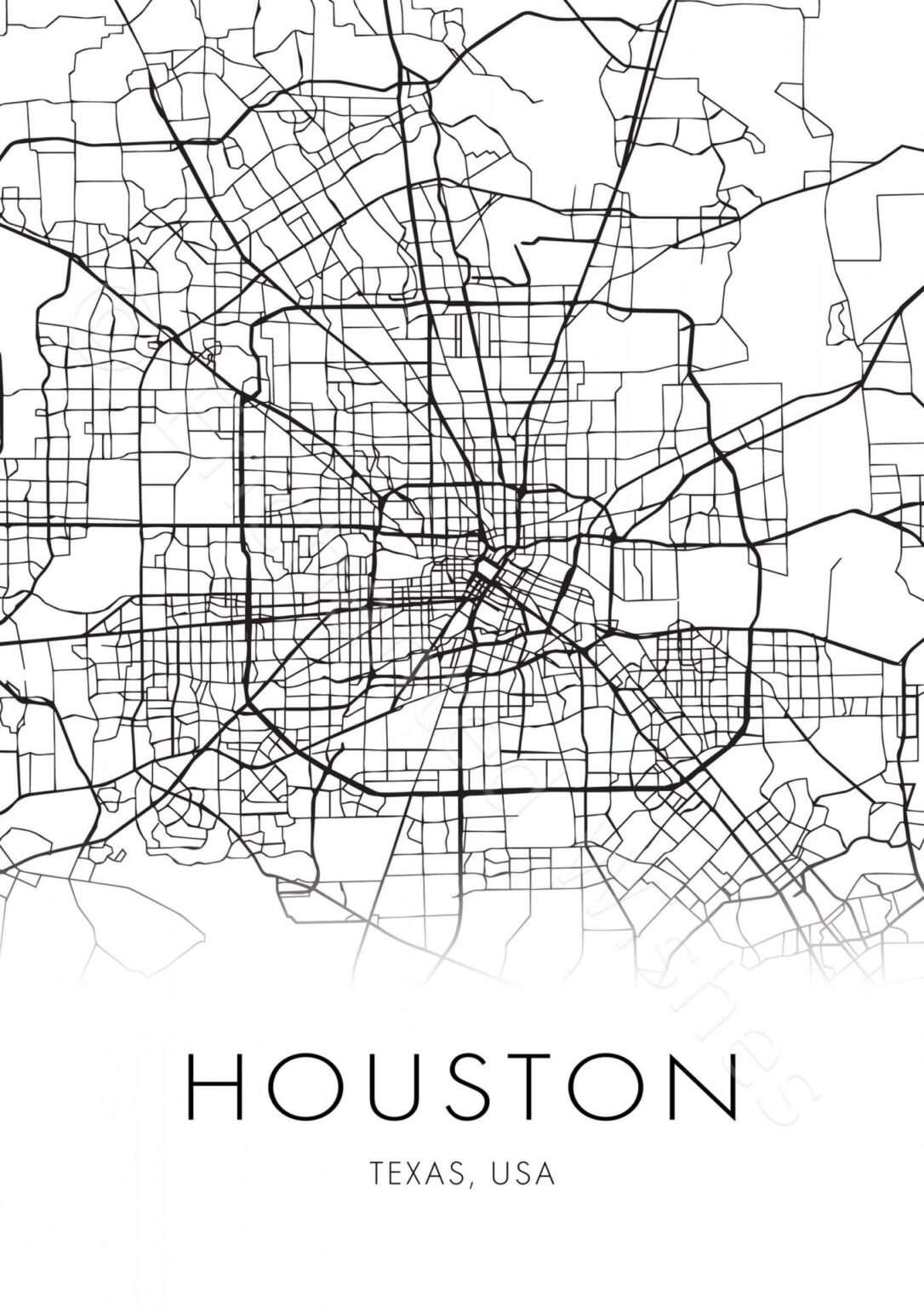 Printable Houston Map - Free Printable Maps